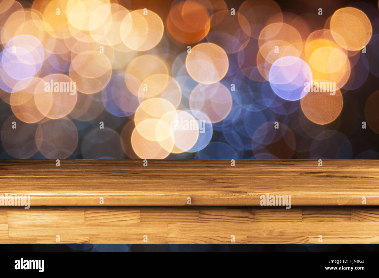 Wooden table background Stock Photo - Alamy