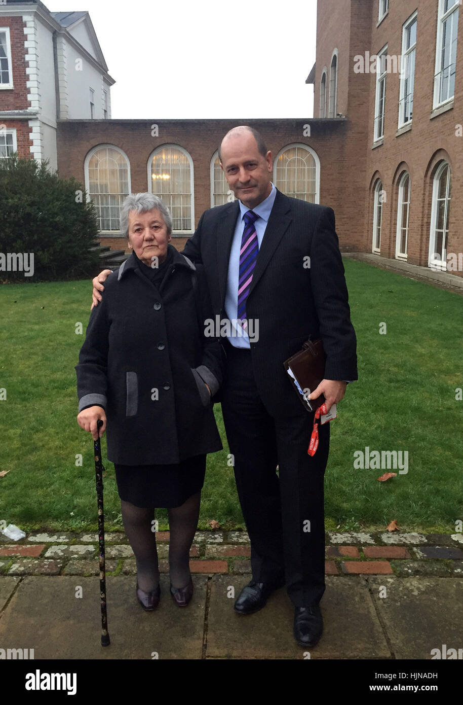 BEST QUALITY AVAILABLE Irene and Shaughan Pring, the mother and brother ...