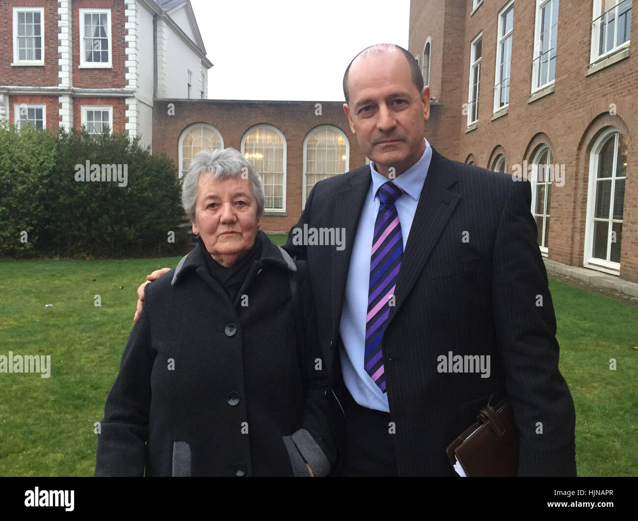 BEST QUALITY AVAILABLE Irene and Shaughan Pring, the mother and brother ...