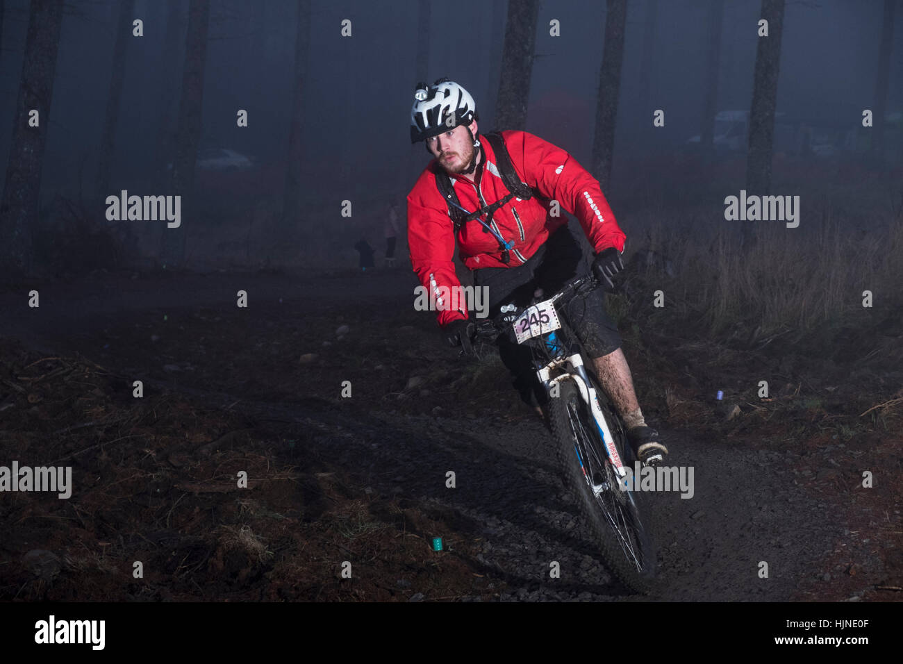 Contestants tough it out in the 2017 Strathpuffer race in the Scottish ...