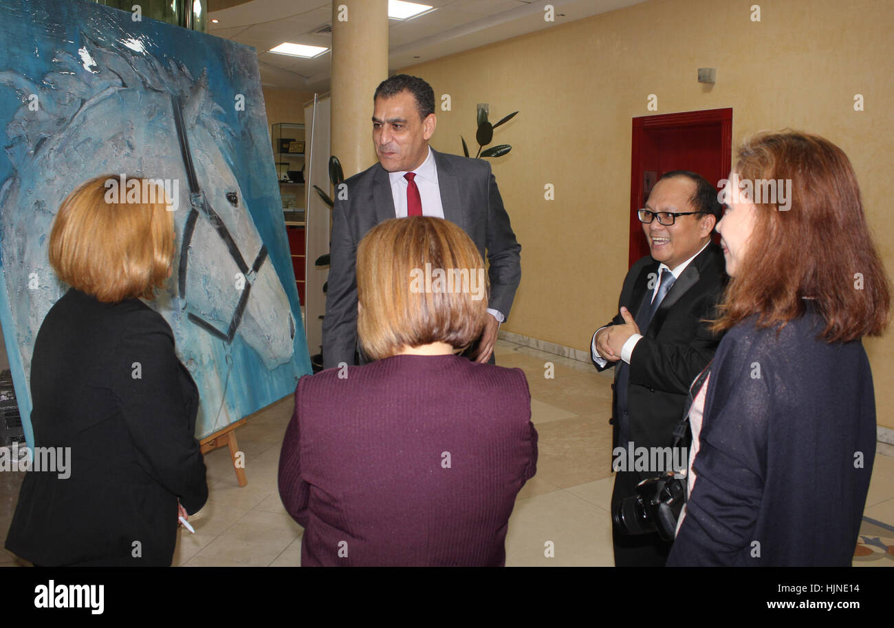 Dubai, United Arab Emirates. 23rd Jan, 2017. President of Canadian ...