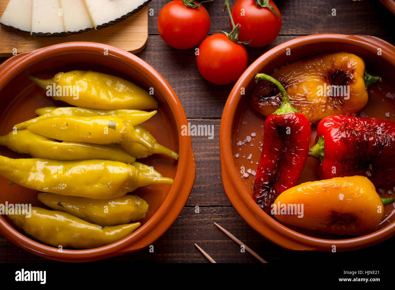 Variety mediterranean starters spanish hi-res stock photography and ...