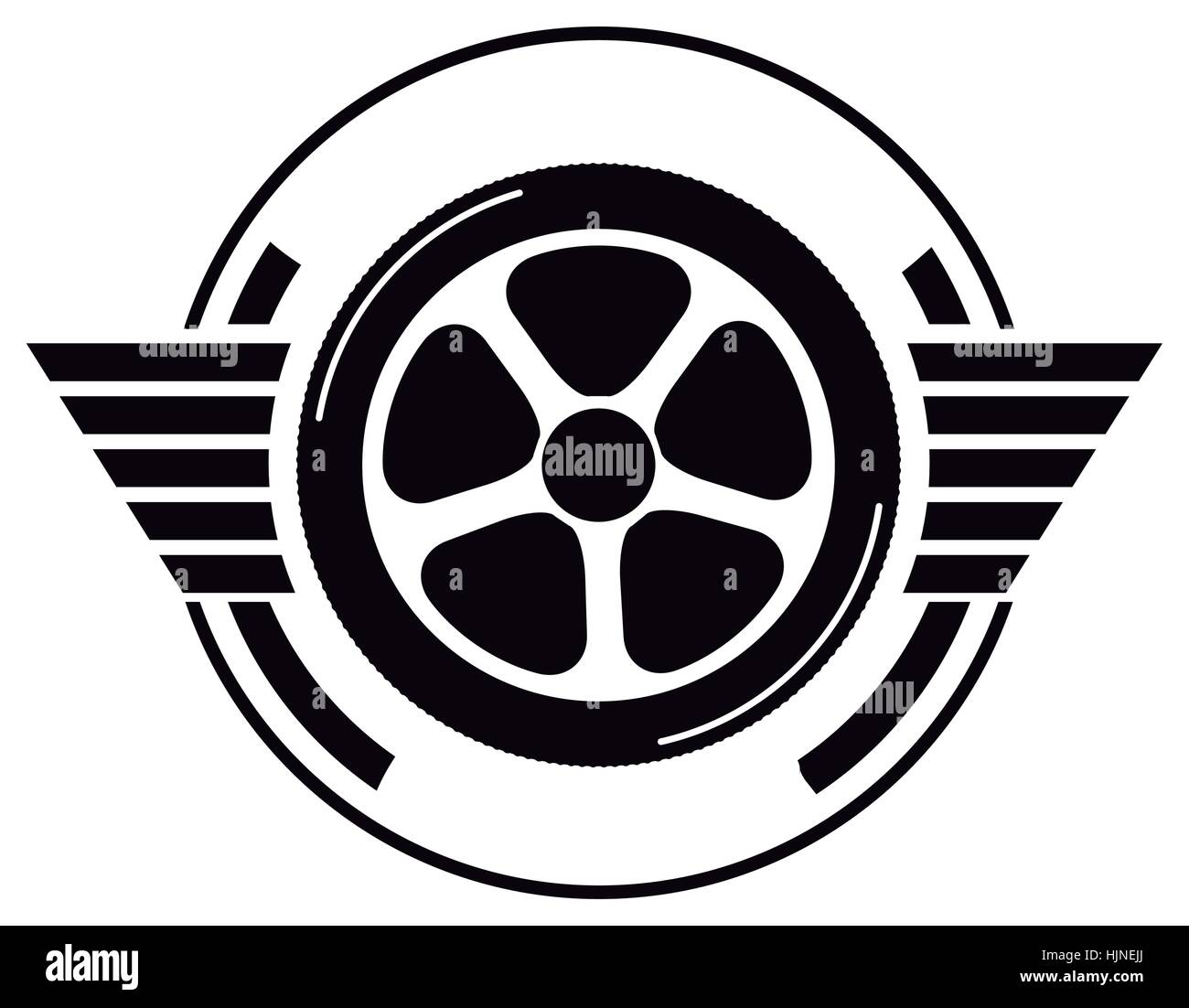 Racing motorsport symbol icon vector illustration graphic Stock Vector ...