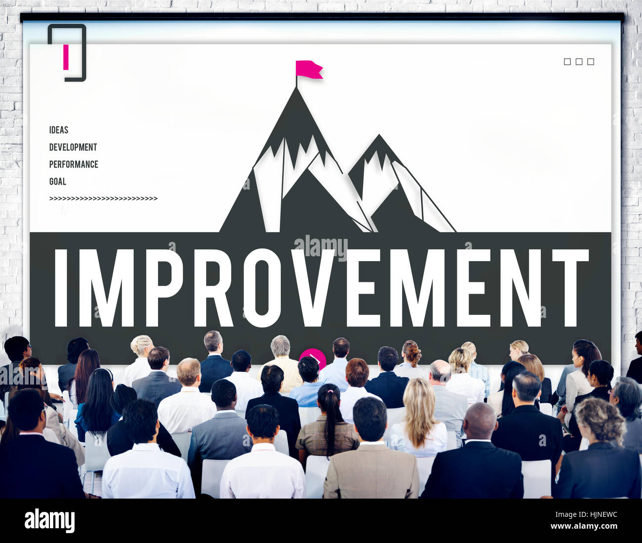 Challenge Target Improvement Strategy Concept Stock Photo - Alamy