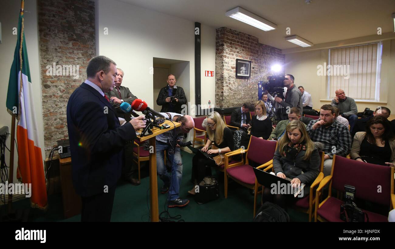 Detective Superintendent Tony Howard, of the Garda National Drugs and ...