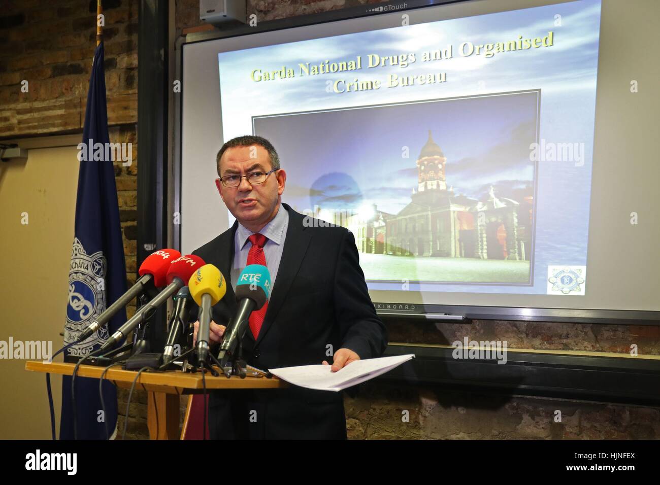 Detective Superintendent Tony Howard, of the Garda National Drugs and ...