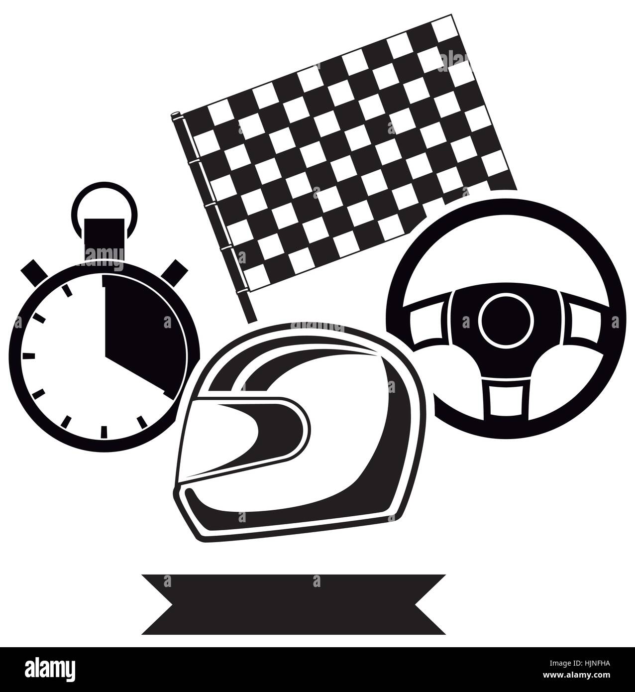 Racing motorsport symbol icon vector illustration graphic Stock Vector ...