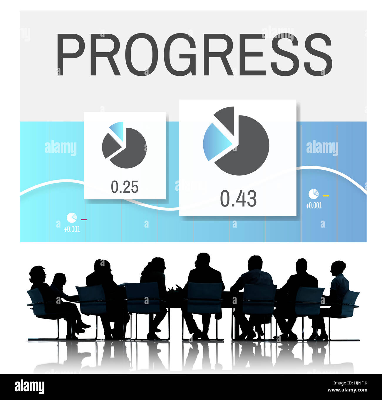 Progress Perfomance Marketing Planning Concept Stock Photo - Alamy