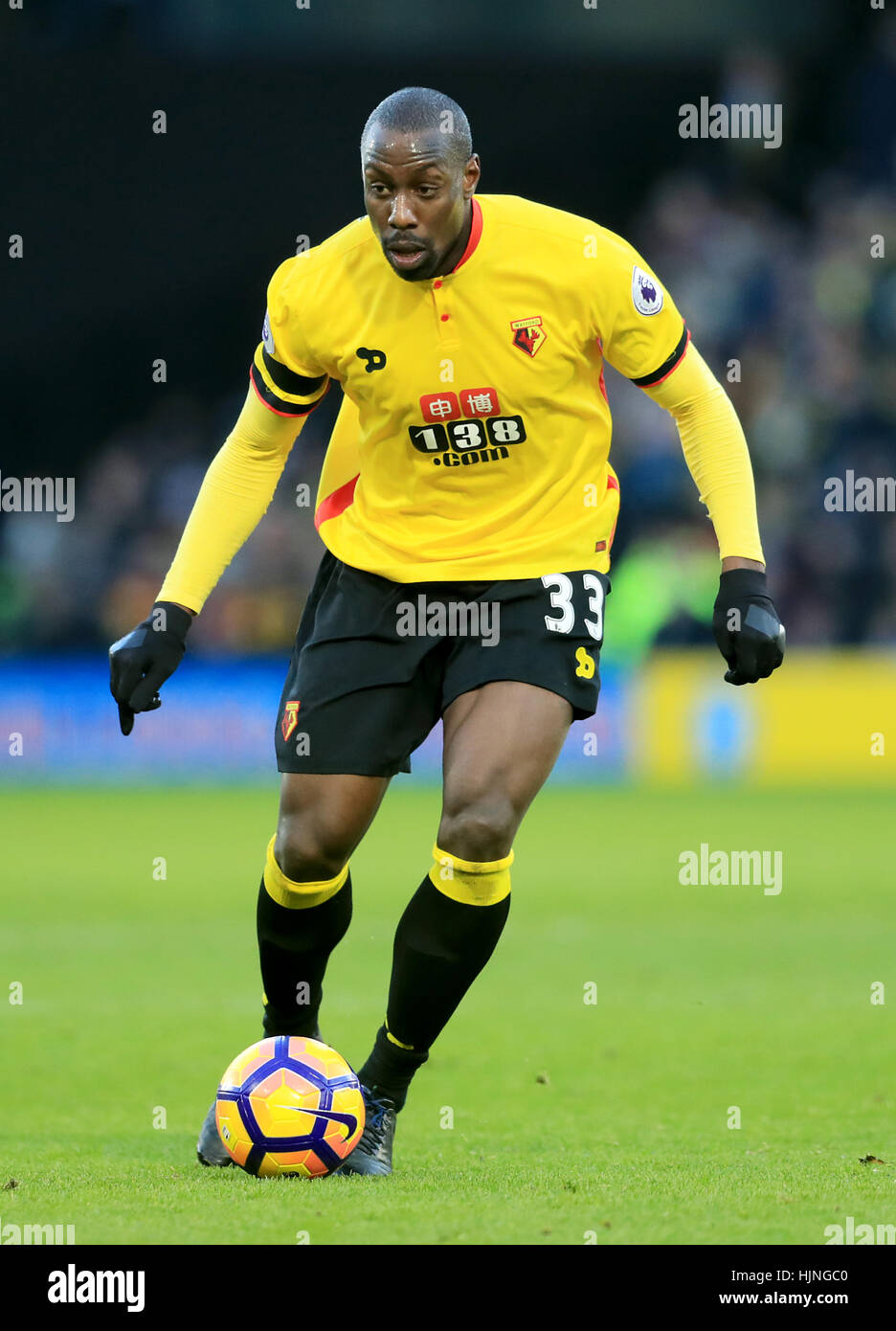 Stefano Okaka, Watford Stock Photo - Alamy