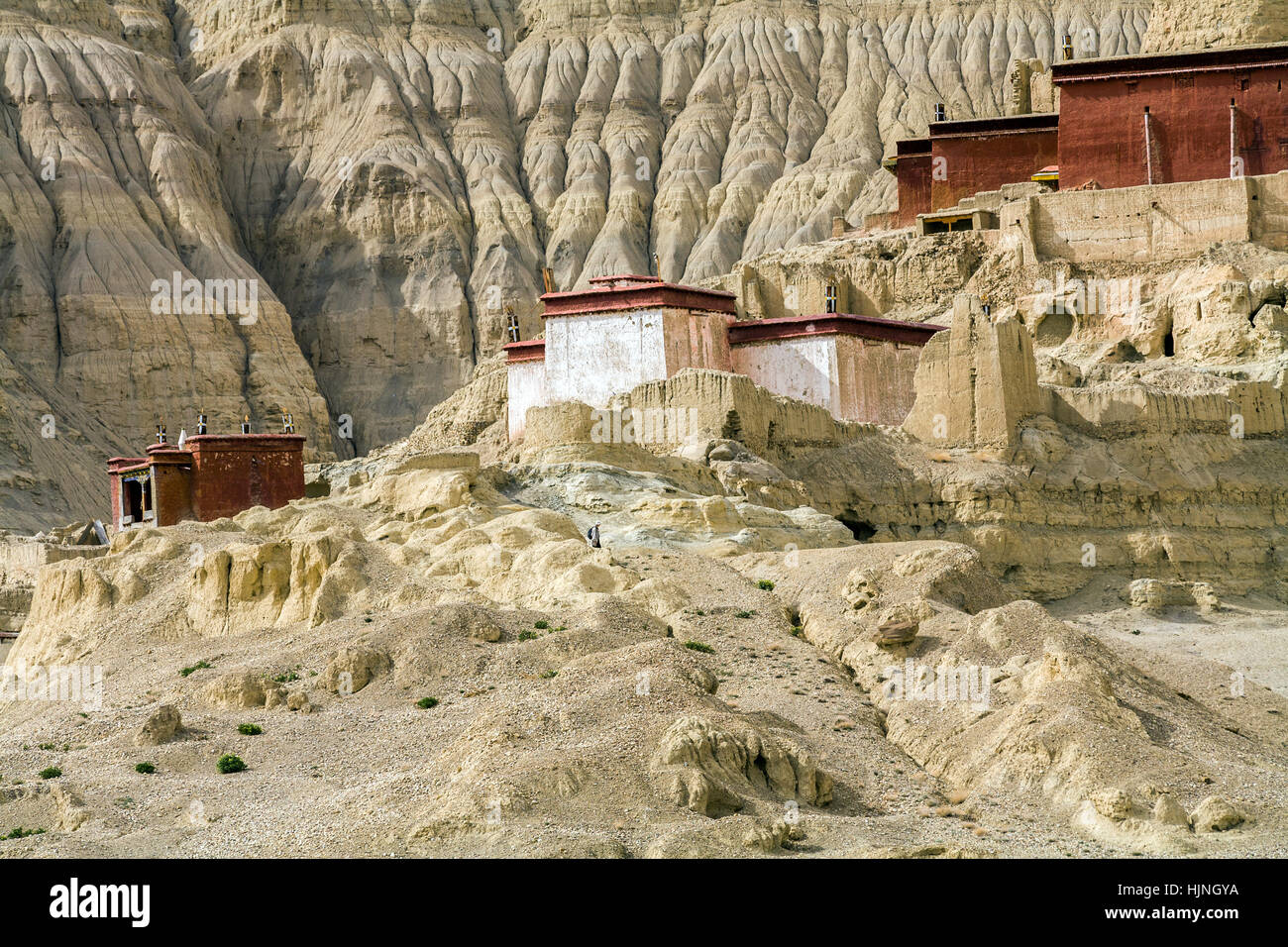 Ruins of Tsaparang, "lost city", Ancient Guge Kingdom in Tibet ...
