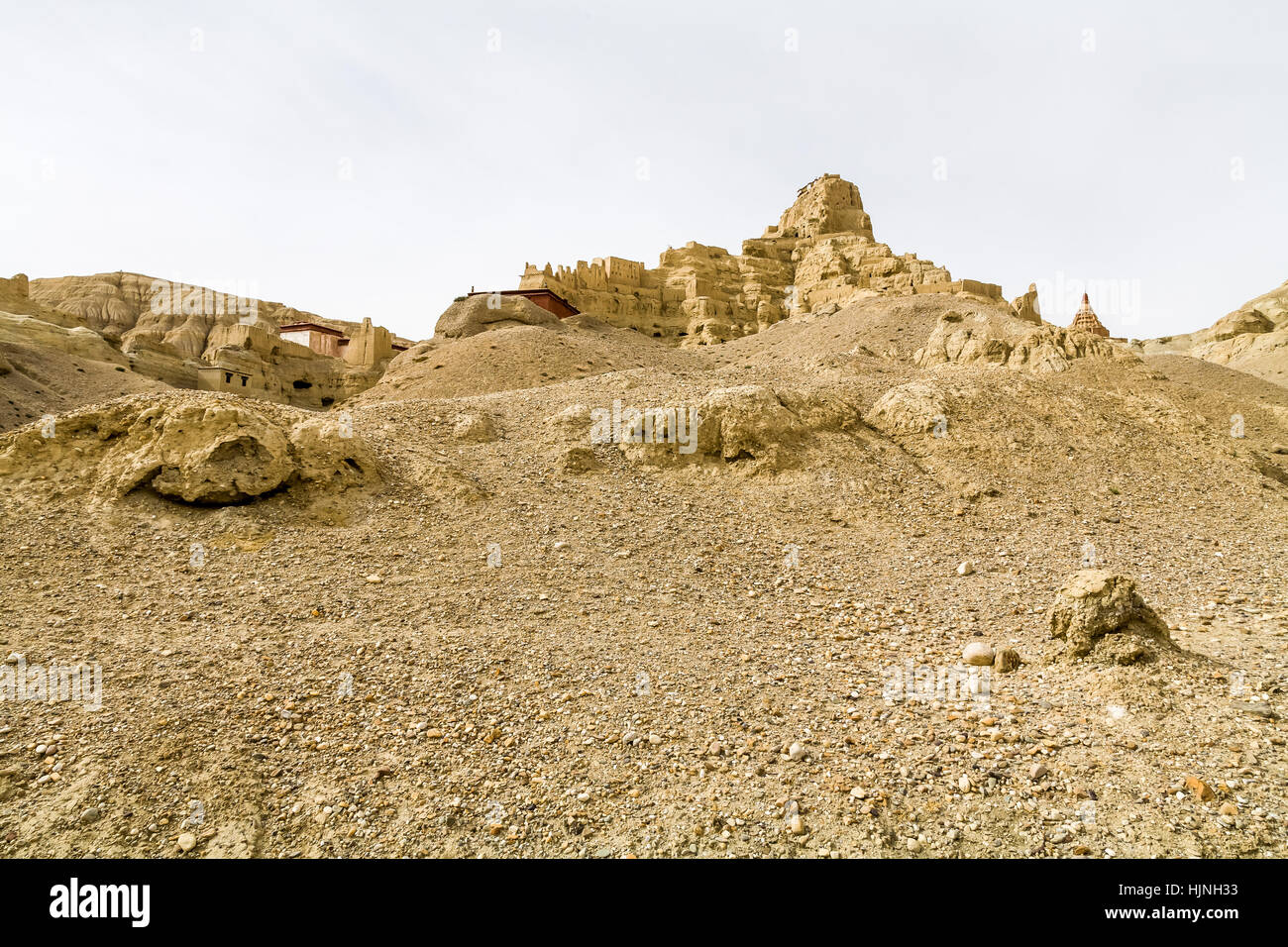 Ruins of Tsaparang, "lost city", Ancient Guge Kingdom in Tibet ...