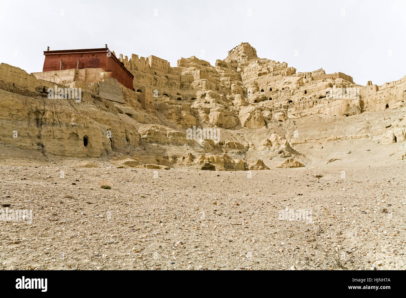 Ruins of Tsaparang, "lost city", Ancient Guge Kingdom in Tibet ...