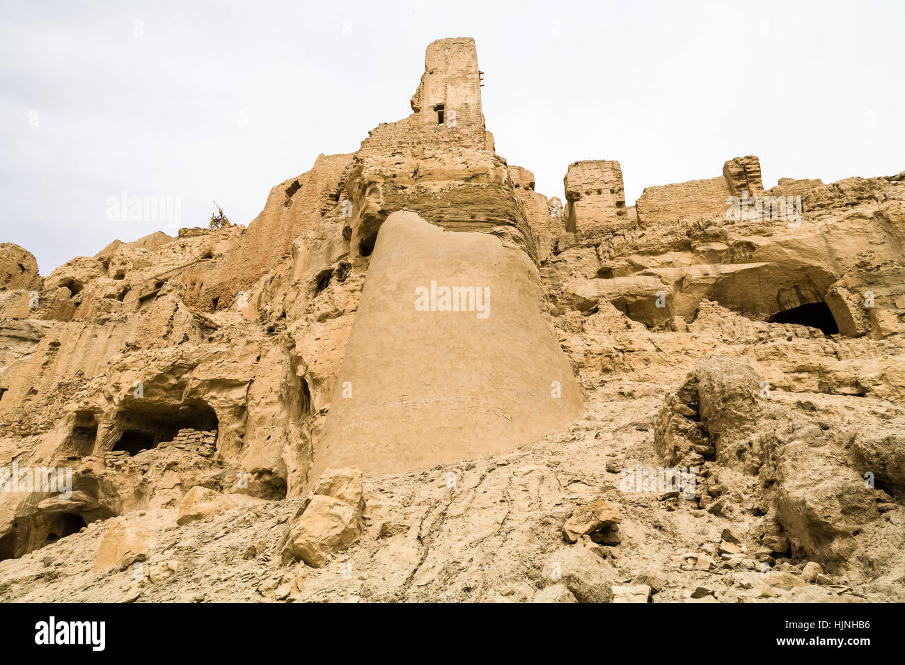 Ruins of Tsaparang, "lost city", Ancient Guge Kingdom in Tibet ...