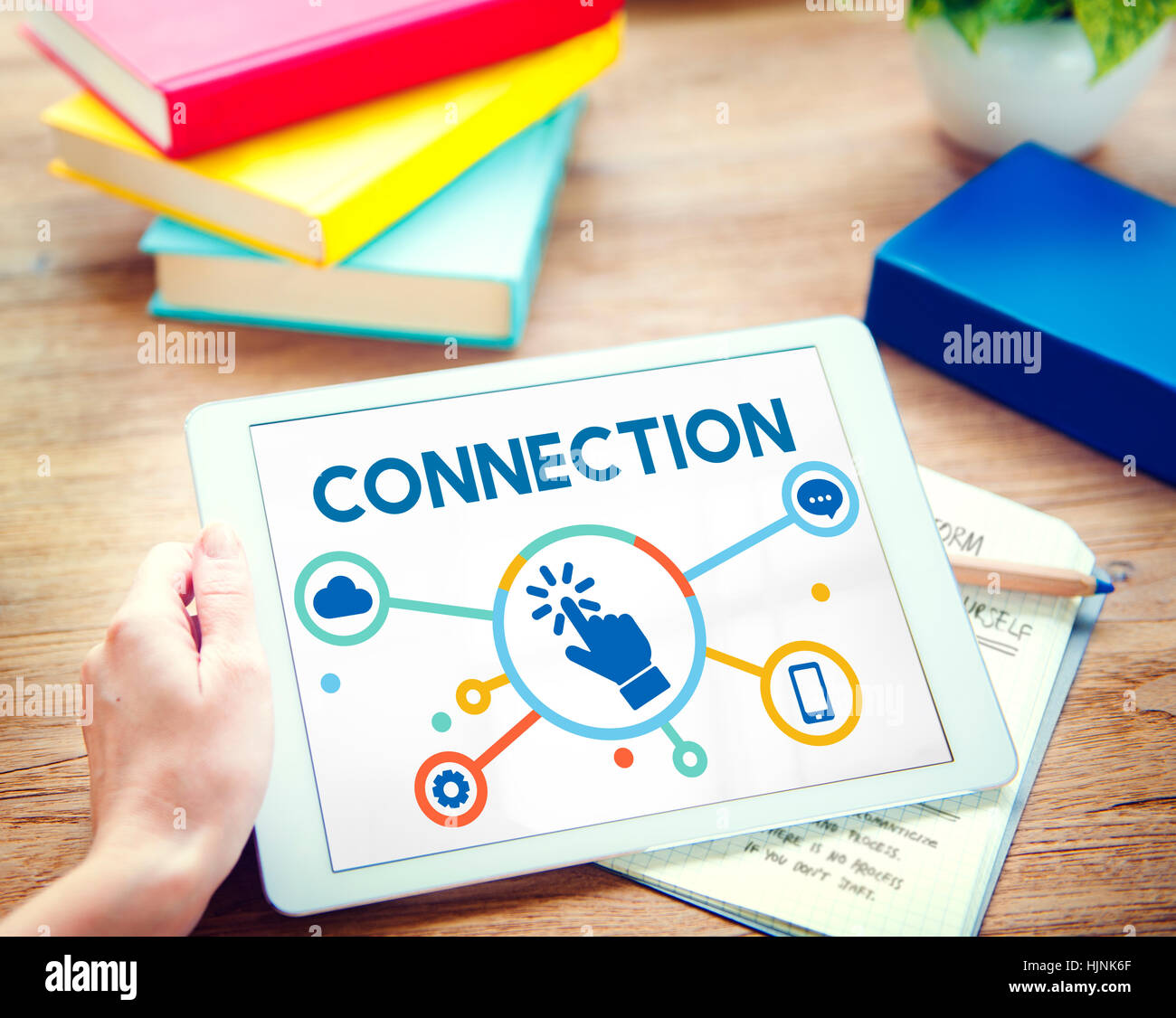 Technology Networking Communication Digital Concept Stock Photo - Alamy