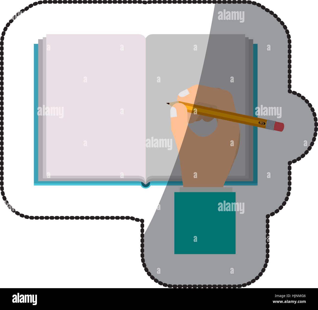 Home desk letter Stock Vector Images - Alamy