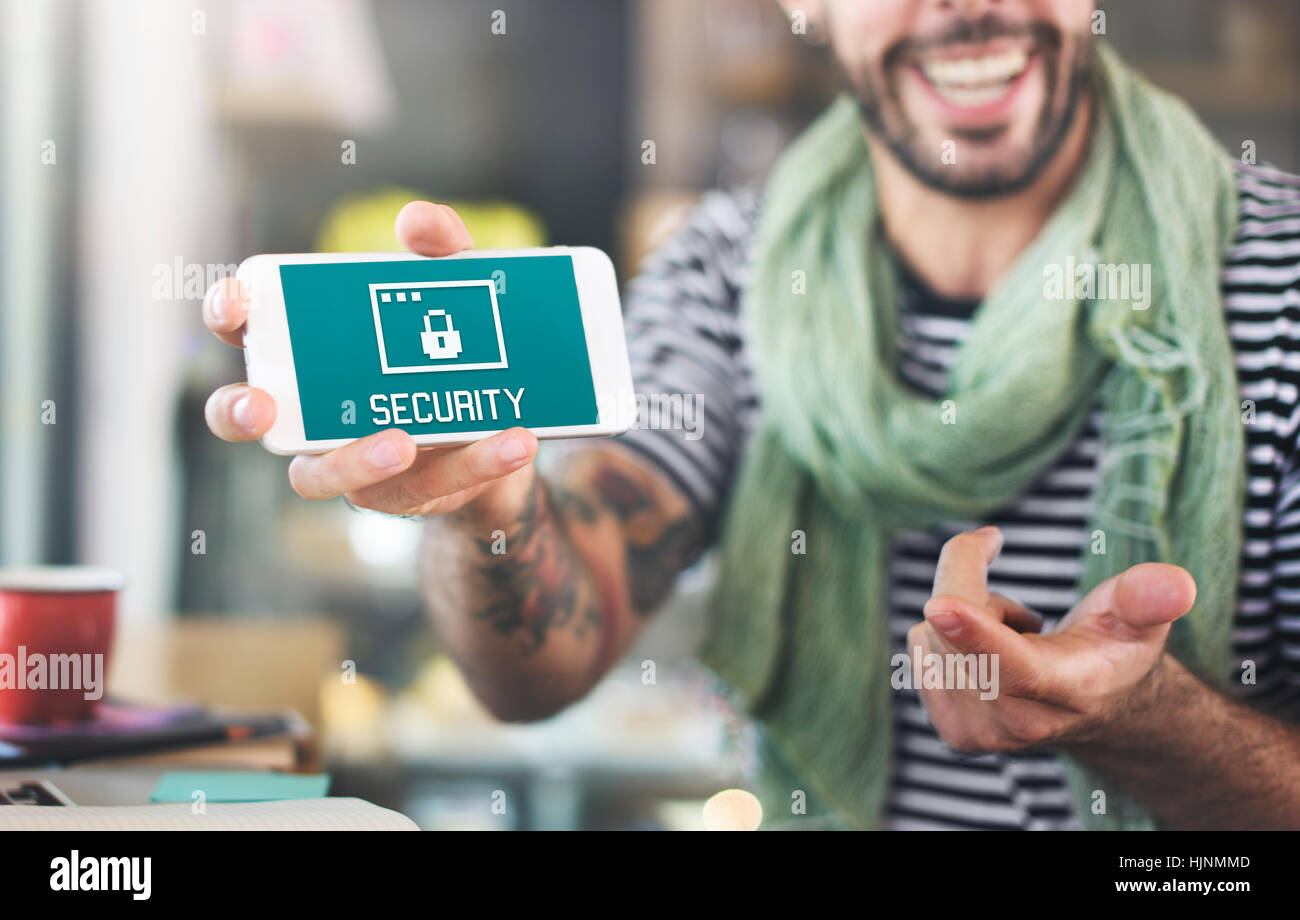 Permission Privacy Protection Security Concept Stock Photo - Alamy