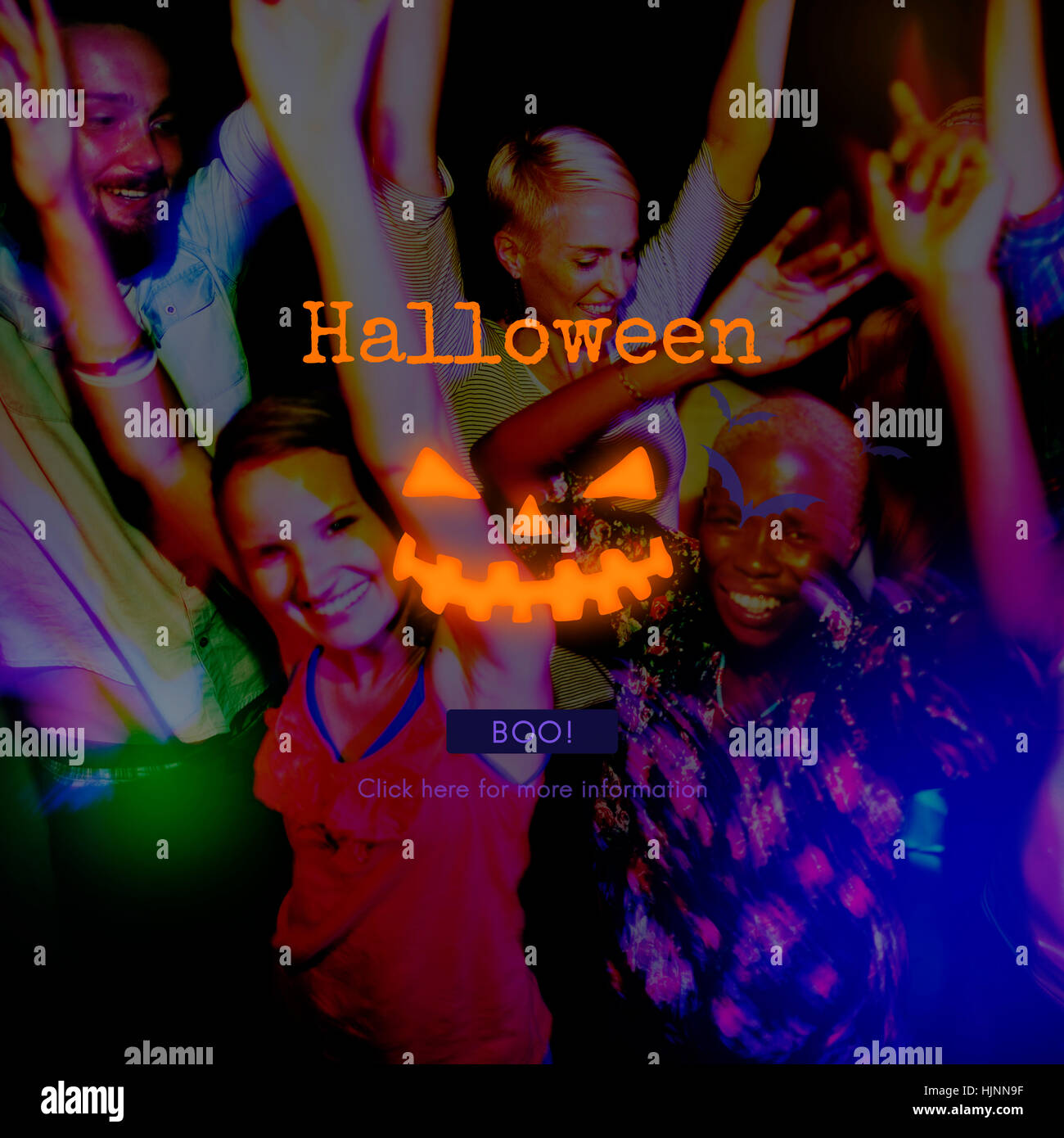 Halloween Holiday Pumpkin Interface Concept Stock Photo - Alamy