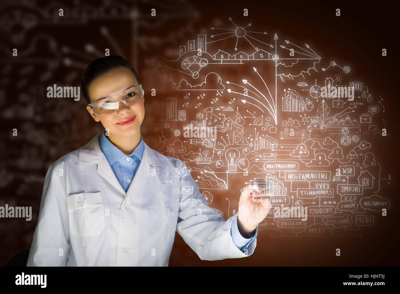 Medical student in uniform hi-res stock photography and images - Alamy