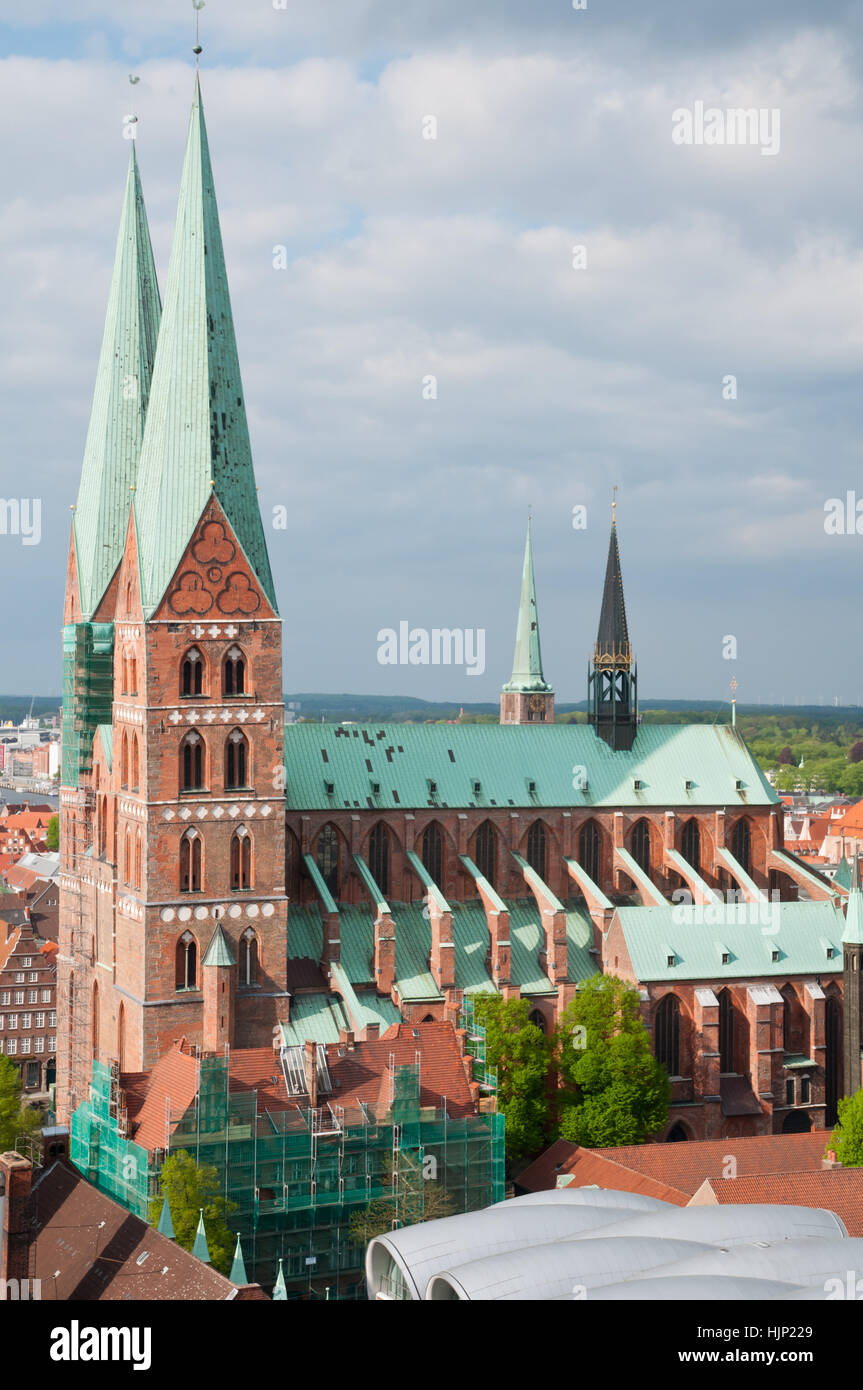 old town, Hanseatic city, style of construction, architecture ...
