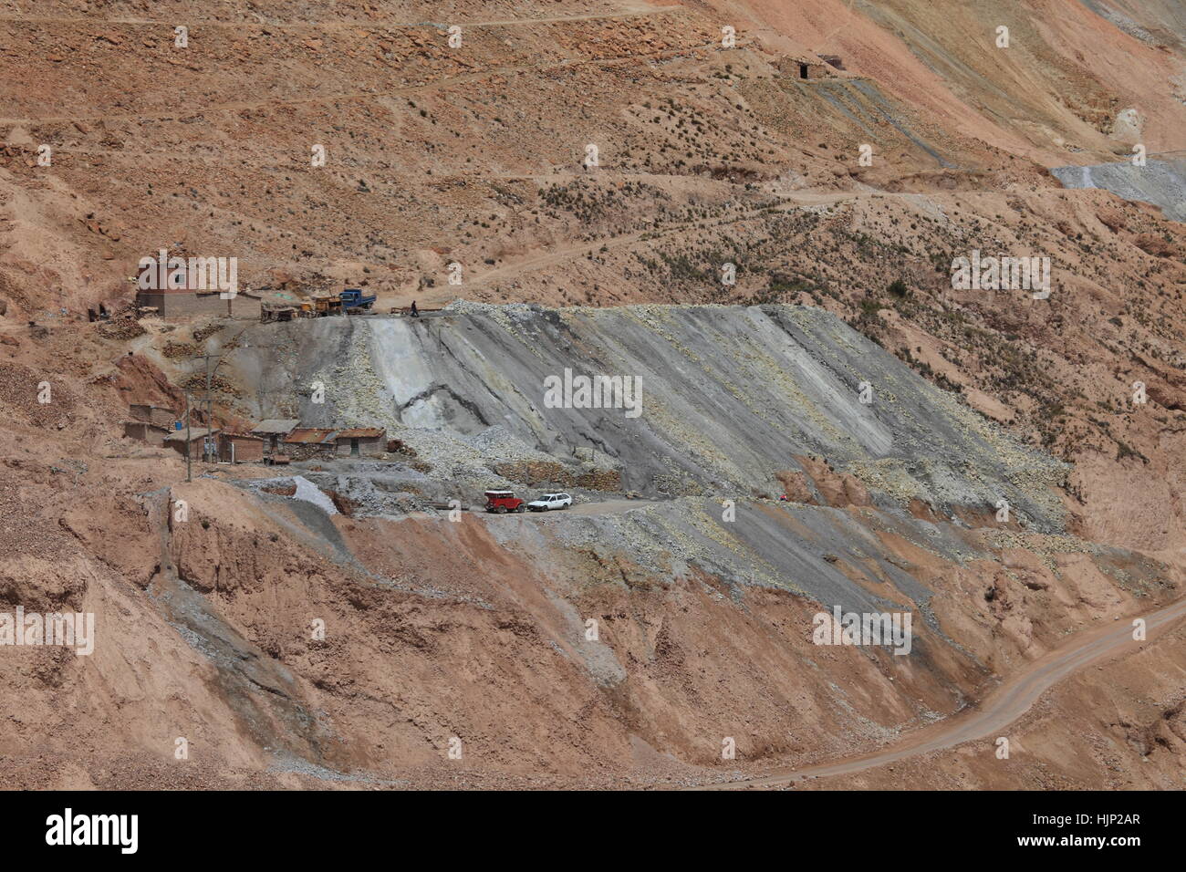 silver mines in potosi bolivia Stock Photo - Alamy