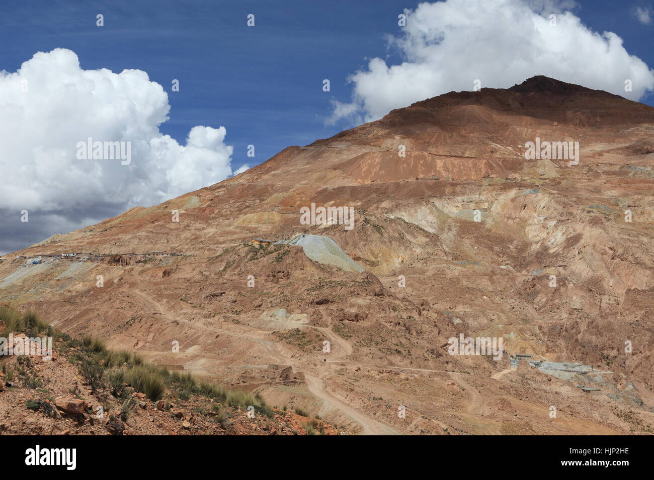 silver mines in potosi bolivia Stock Photo - Alamy