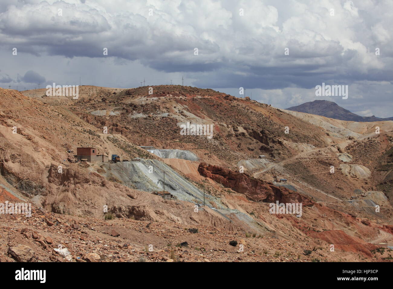 silver mines in potosi bolivia Stock Photo - Alamy