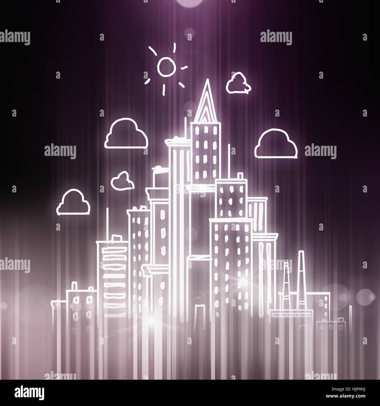 Background digital image with construction building design hi-res stock ...