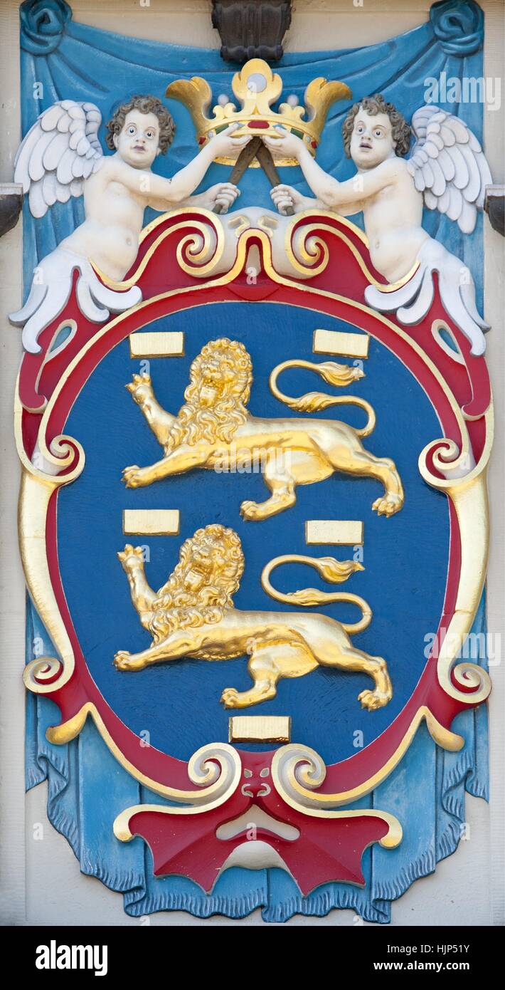 coat of arms heraldic design Stock Photo - Alamy