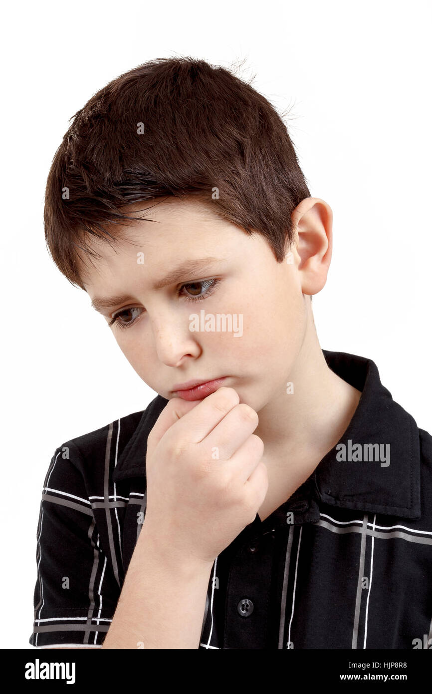 teenager, thinking, boy, lad, male youngster, young, younger, humans ...