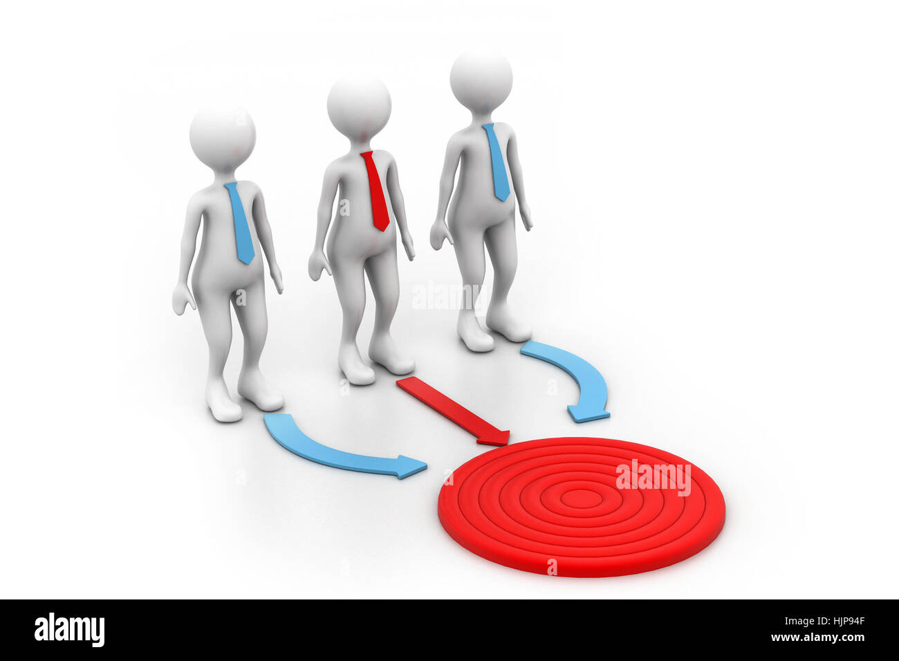 Human resources target group people Cut Out Stock Images & Pictures - Alamy