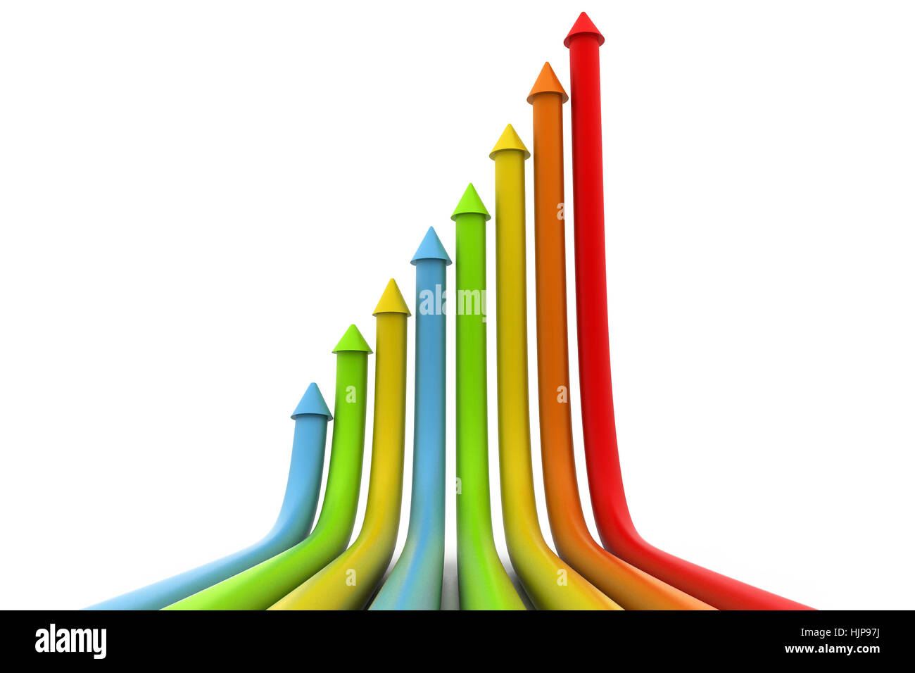 financial and business growth chart Stock Photo - Alamy