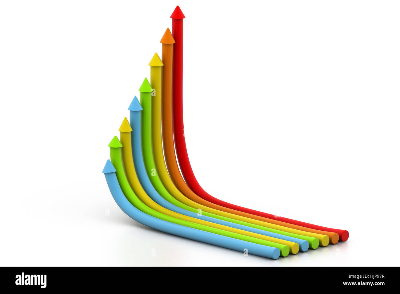 financial and business growth chart Stock Photo - Alamy