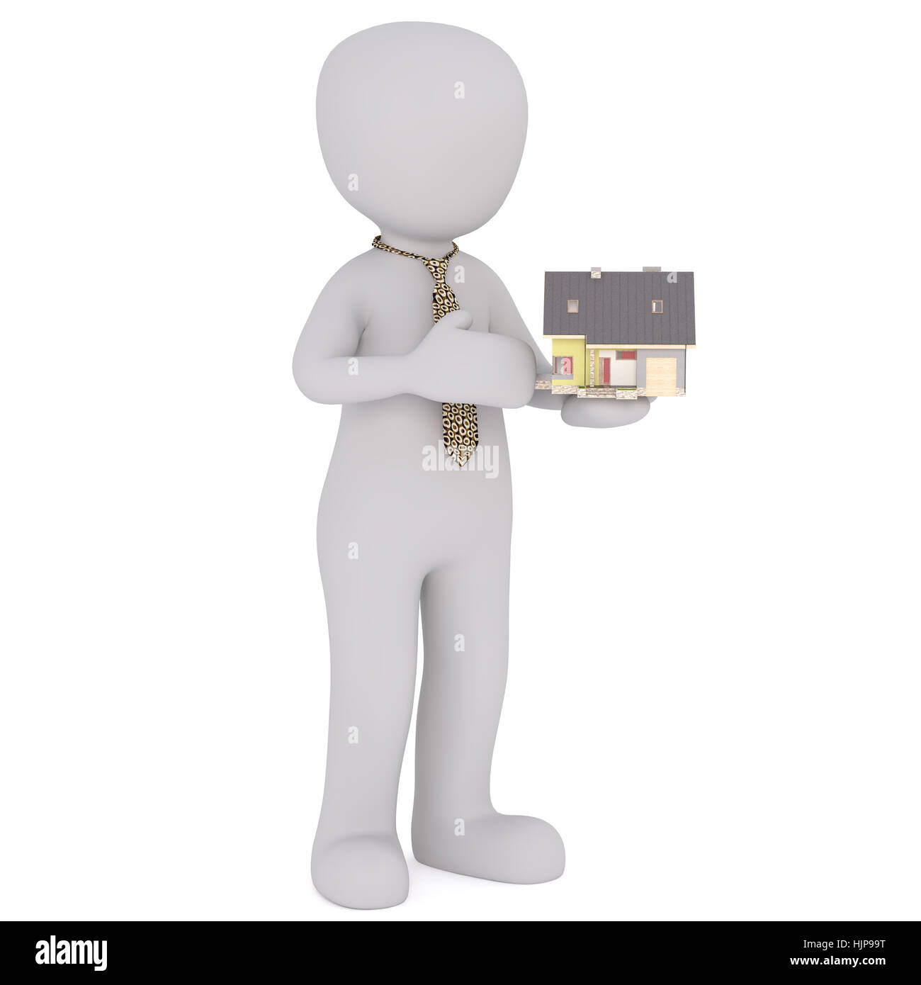Generic gray 3d cartoon figure hi-res stock photography and images - Alamy