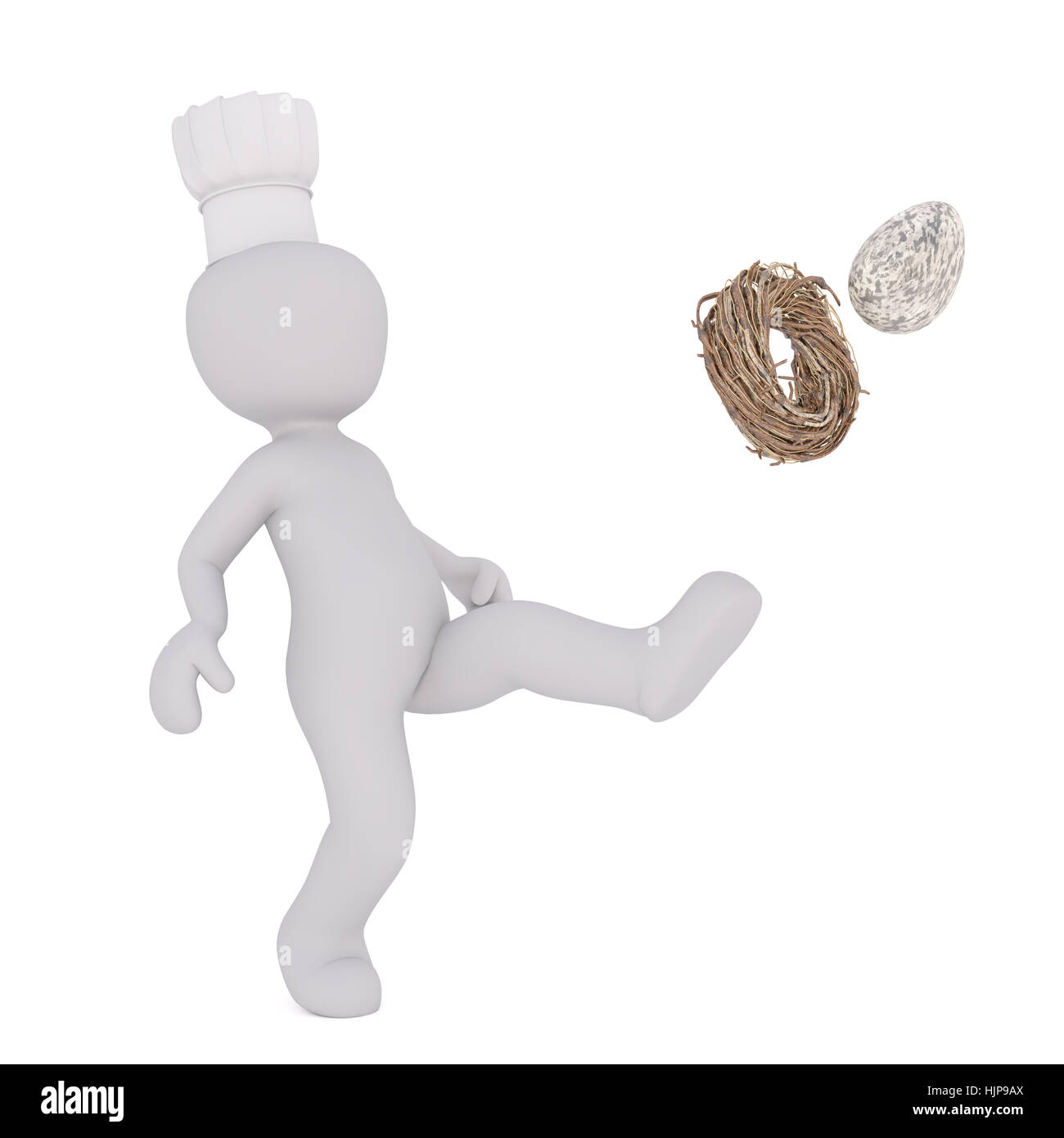 3d figure faceless cartoon character hi-res stock photography and ...