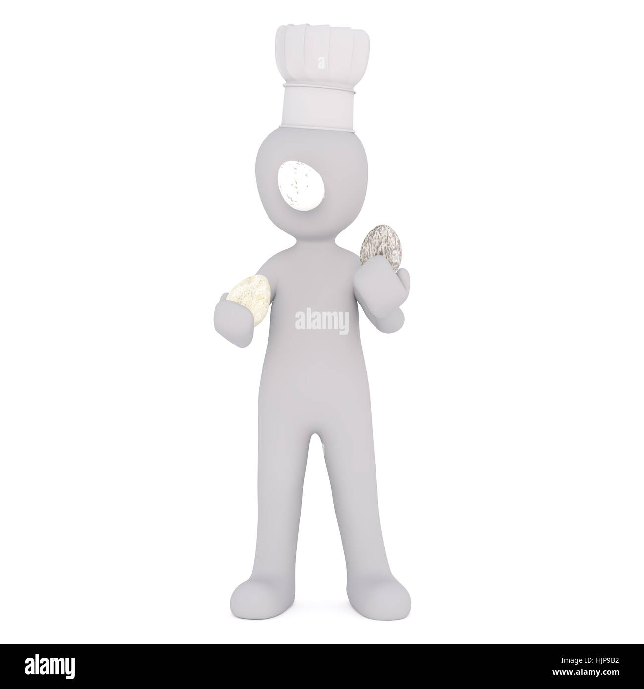 3d figure faceless cartoon man hi-res stock photography and images - Alamy