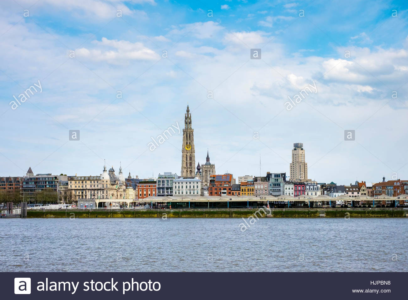 Skyline Of Antwerp High Resolution Stock Photography and Images - Alamy