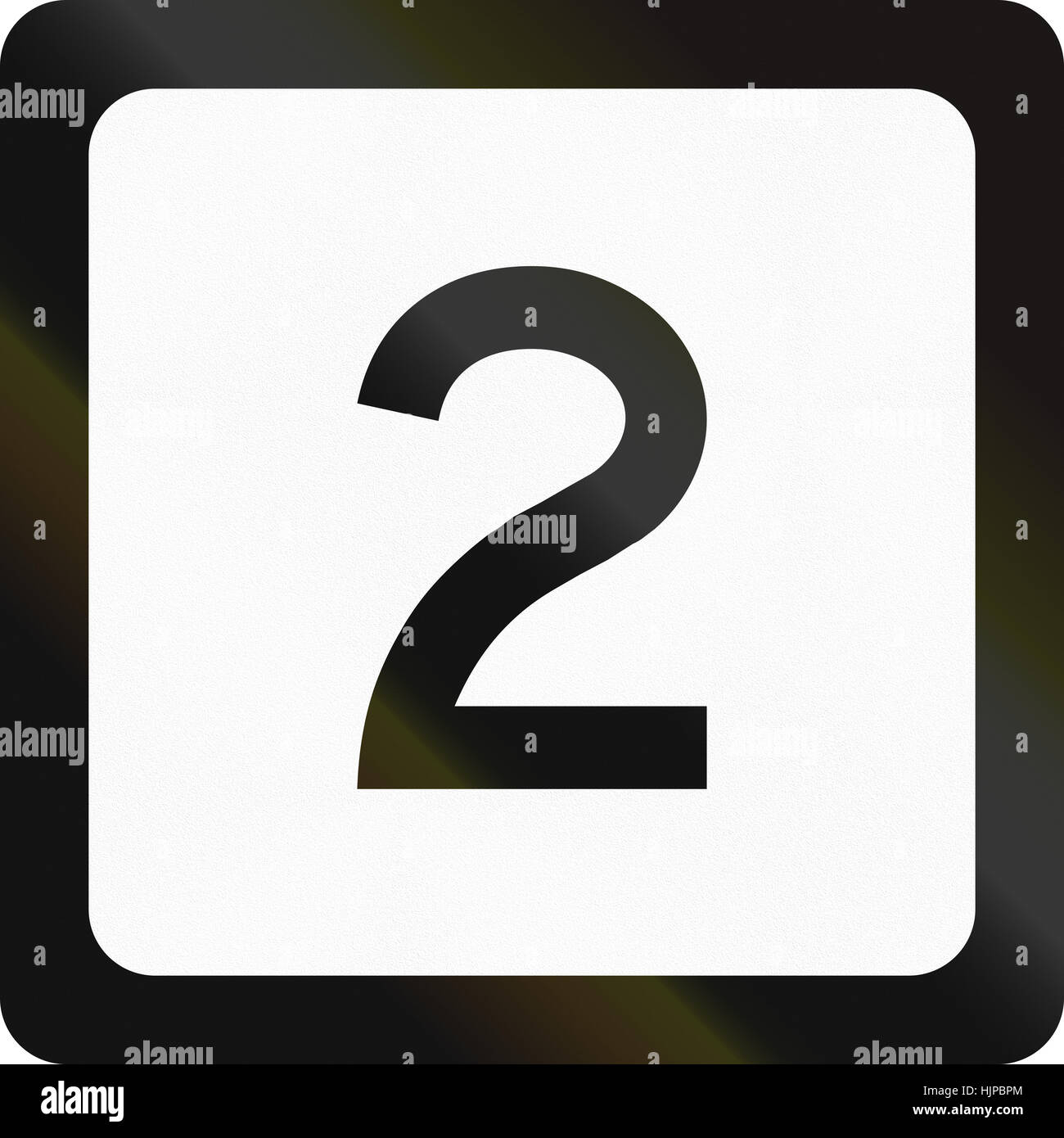 West Virginia Highway Route shield used in the US Stock Photo - Alamy