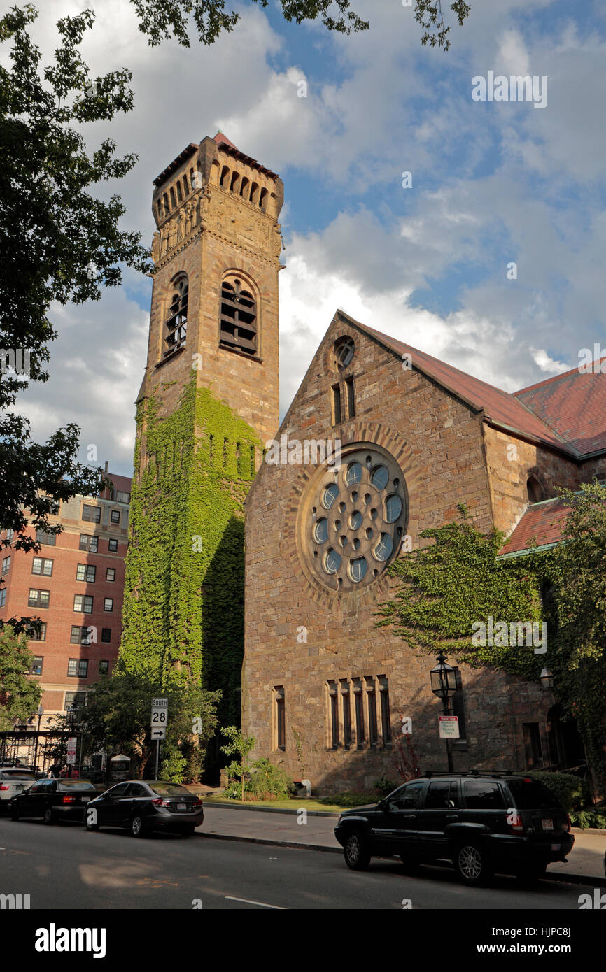 The First Baptist Church (or "Brattle Square Church") on Commonwealth ...