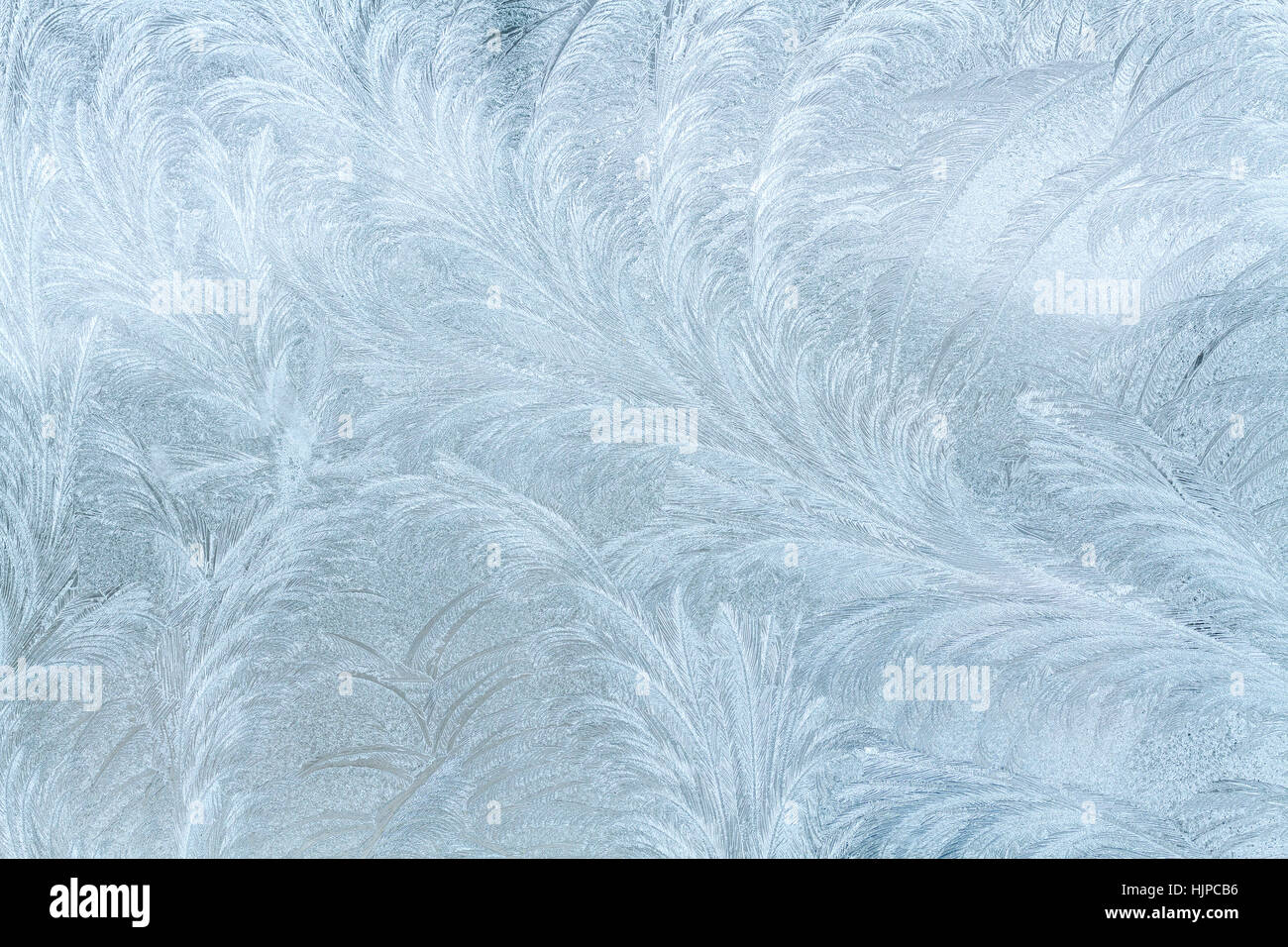 Frosty patterns on the window Stock Photo - Alamy