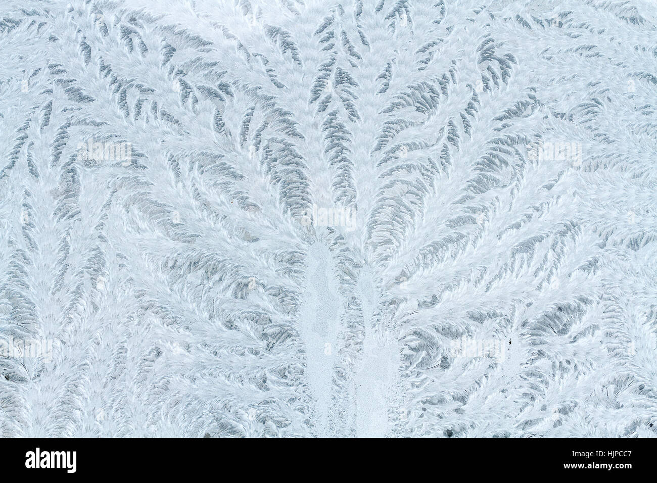 Frosty patterns on the window Stock Photo - Alamy