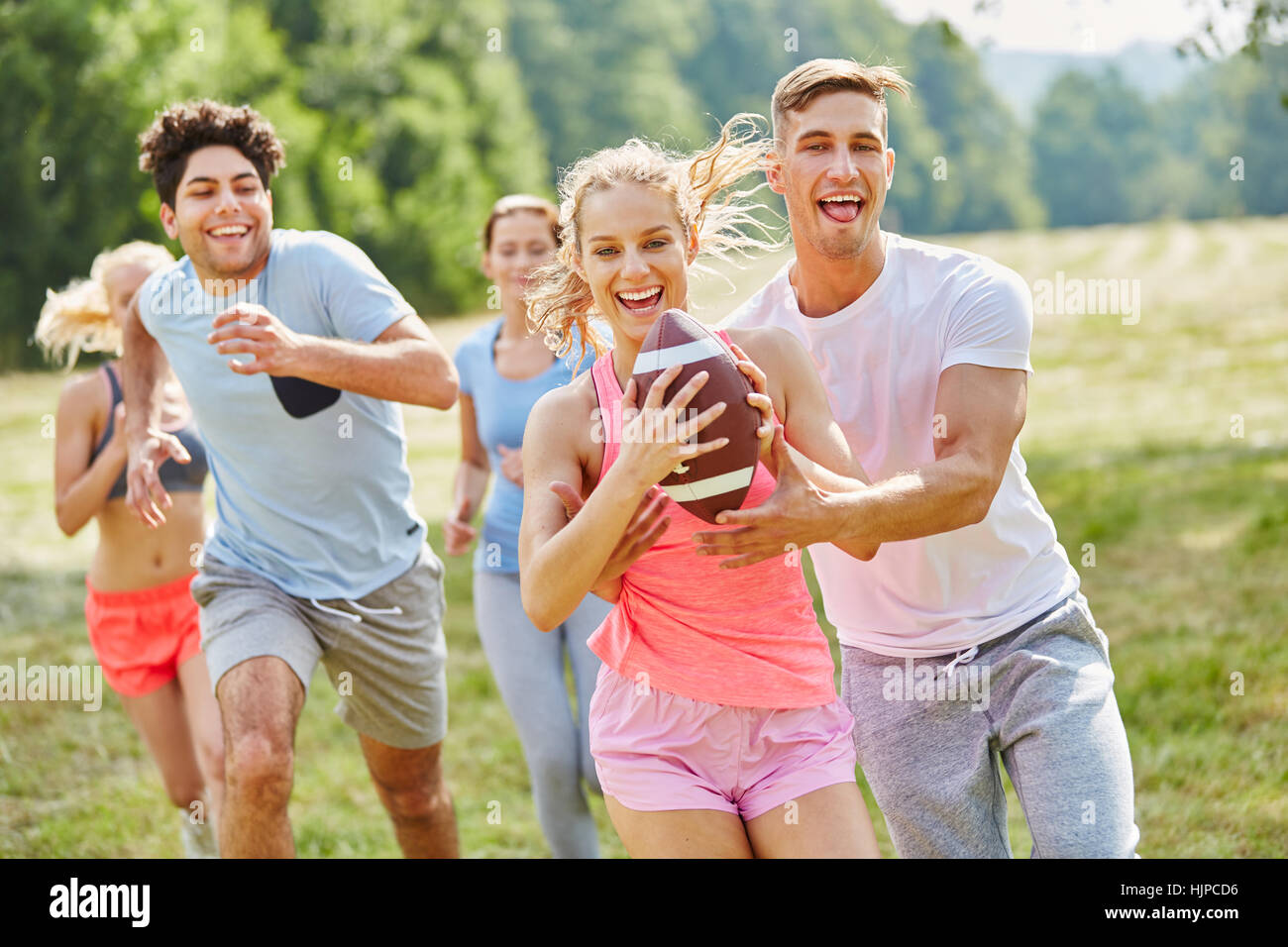 Team playing rugby hi-res stock photography and images - Alamy