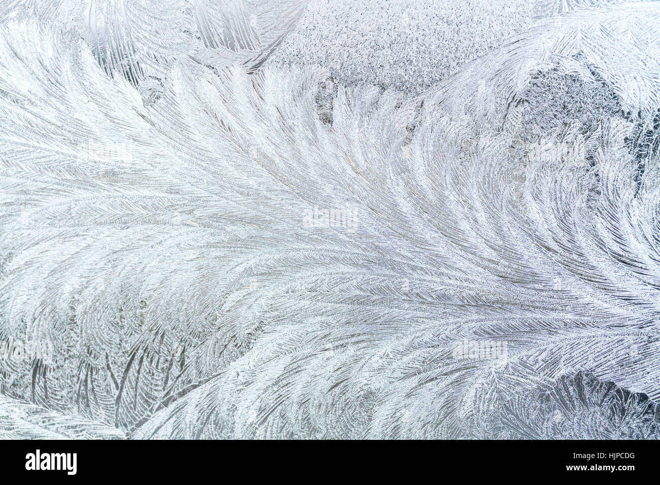 Frosty patterns on the window Stock Photo - Alamy