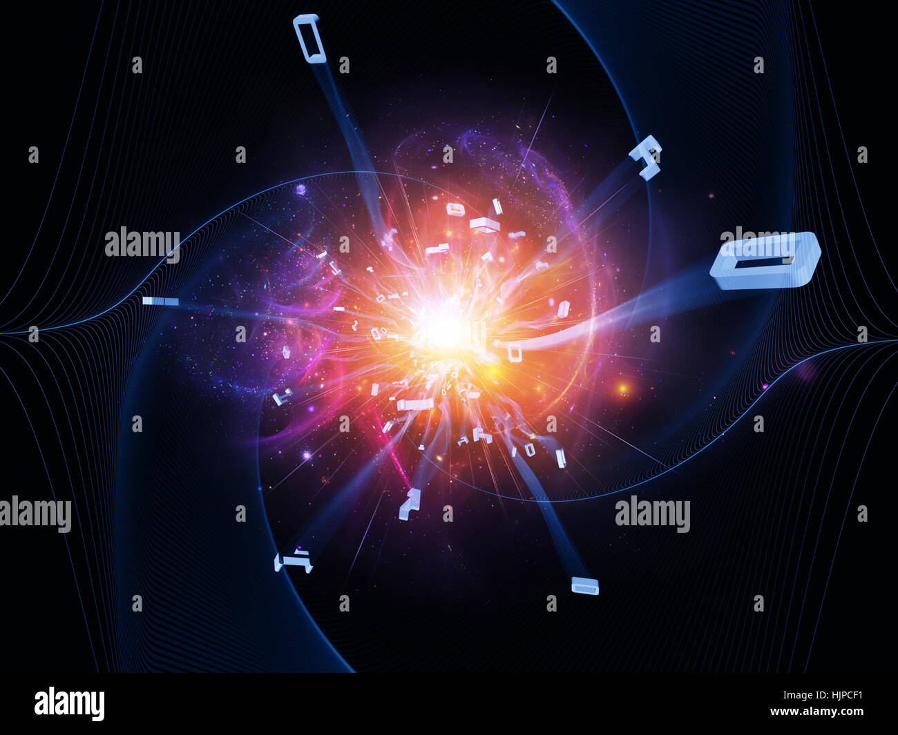 blue, calculation, arrangement, space, depth, depths, spin, spiral ...