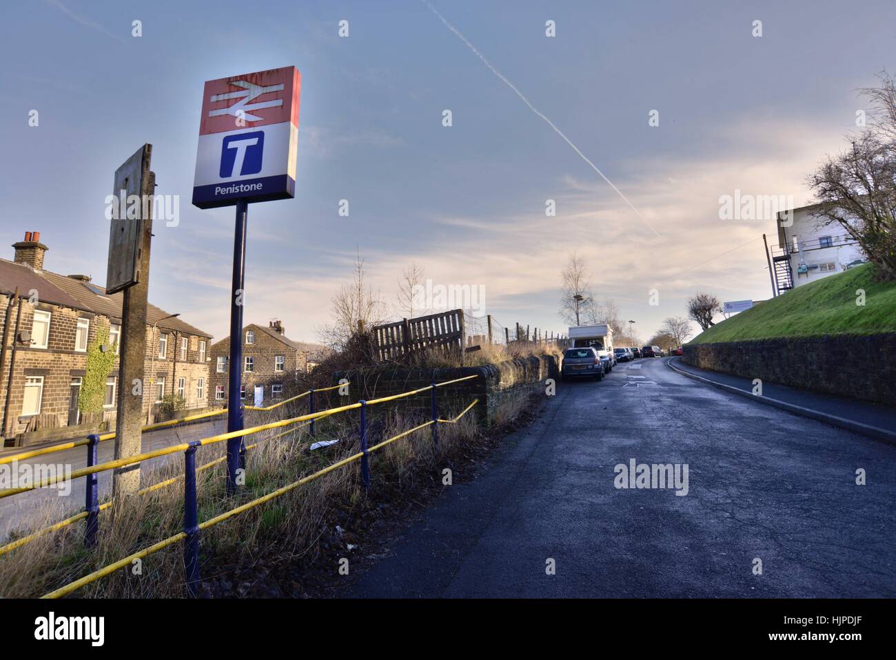 Penistone Railway Station, Barnsley, South Yorkshire, UK Stock Photo ...