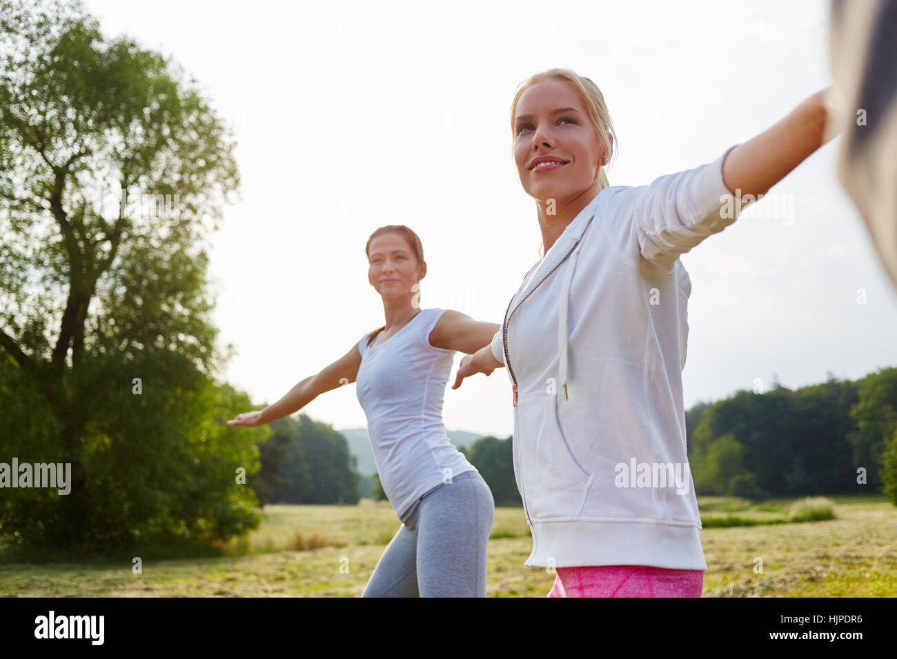 Group of women training for their good health in wellness class Stock ...