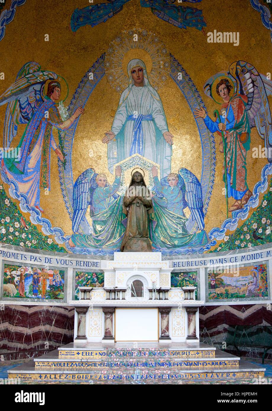 The domain at lourdes hi-res stock photography and images - Alamy