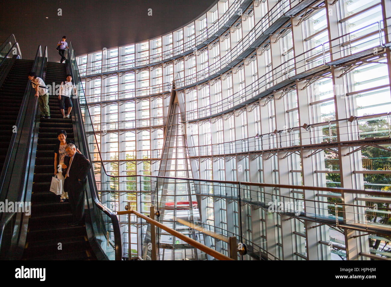 Interior of National Art Center, Tokyo, Japan Stock Photo - Alamy