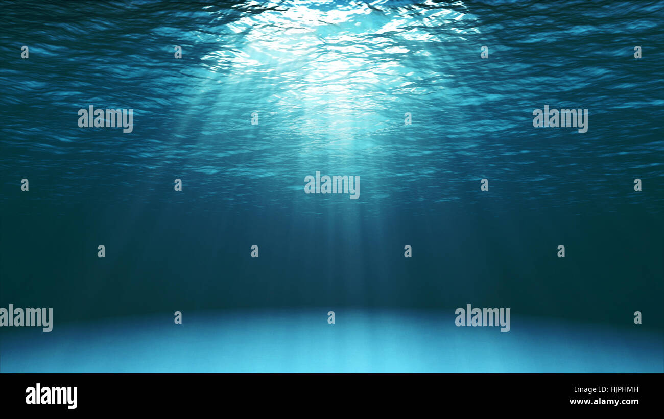 Ocean Surface Underwater