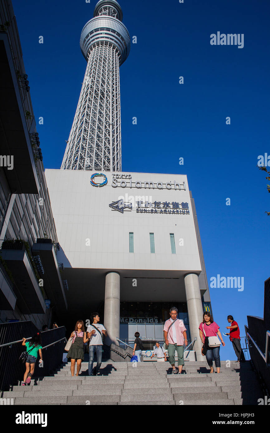 Skytree, tower, Sumida District, Tokyo, Japan Stock Photo - Alamy
