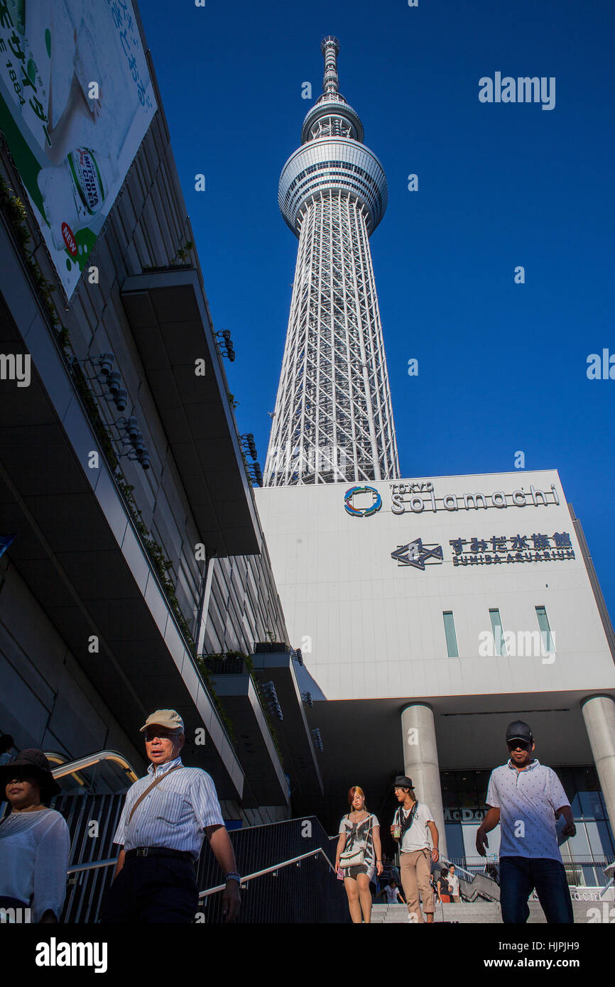 Skytree, tower, Sumida District, Tokyo, Japan Stock Photo - Alamy